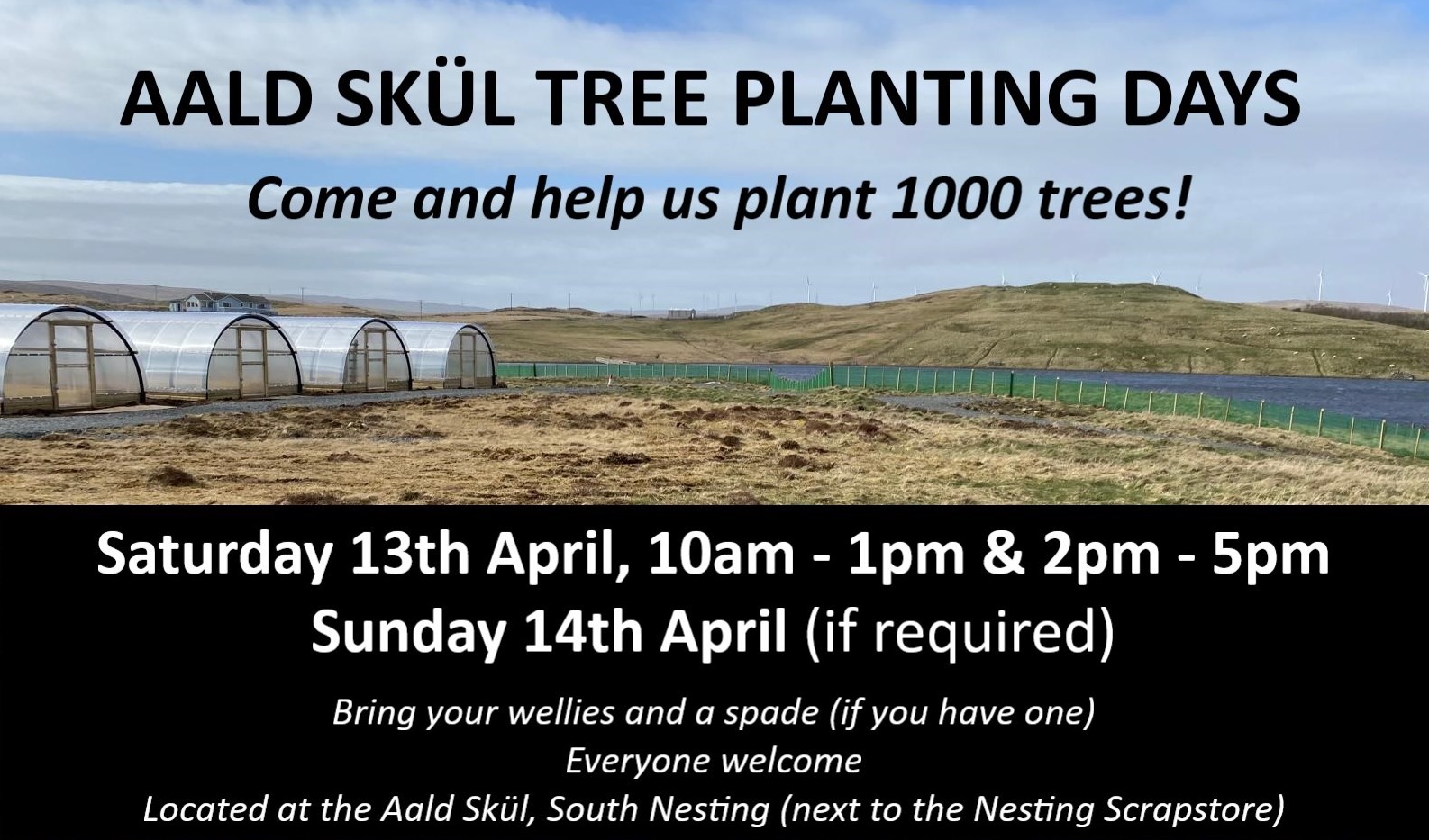 Aald Skül Tree Planting Days | Community Development Company of Nesting